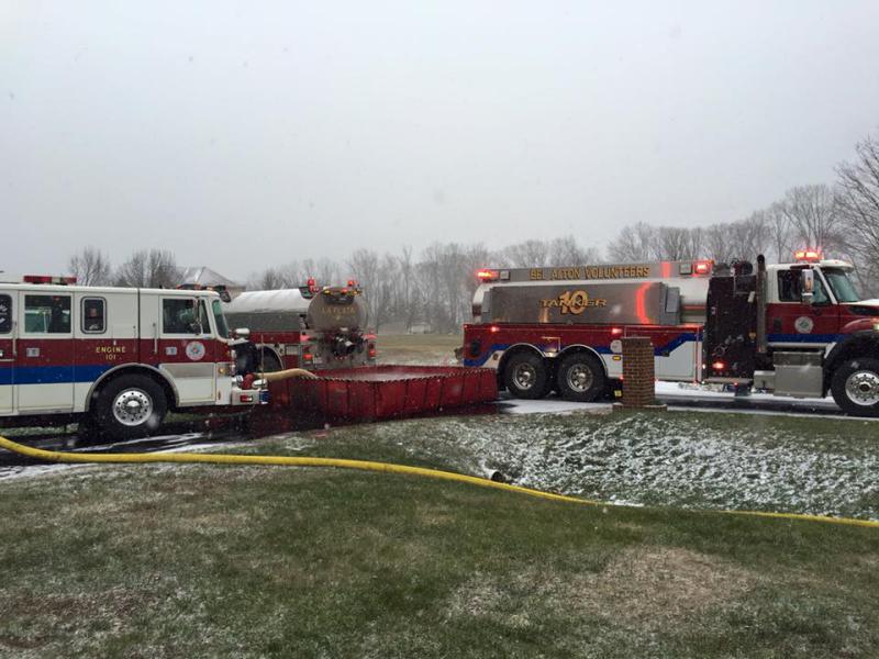 First Due House Fire - Bel Alton Volunteer Fire Department
