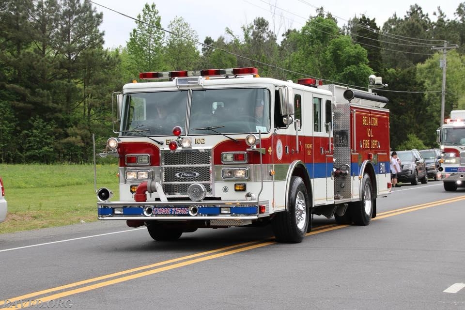 BAVFD Attends SoMd Parade - Bel Alton Volunteer Fire Department