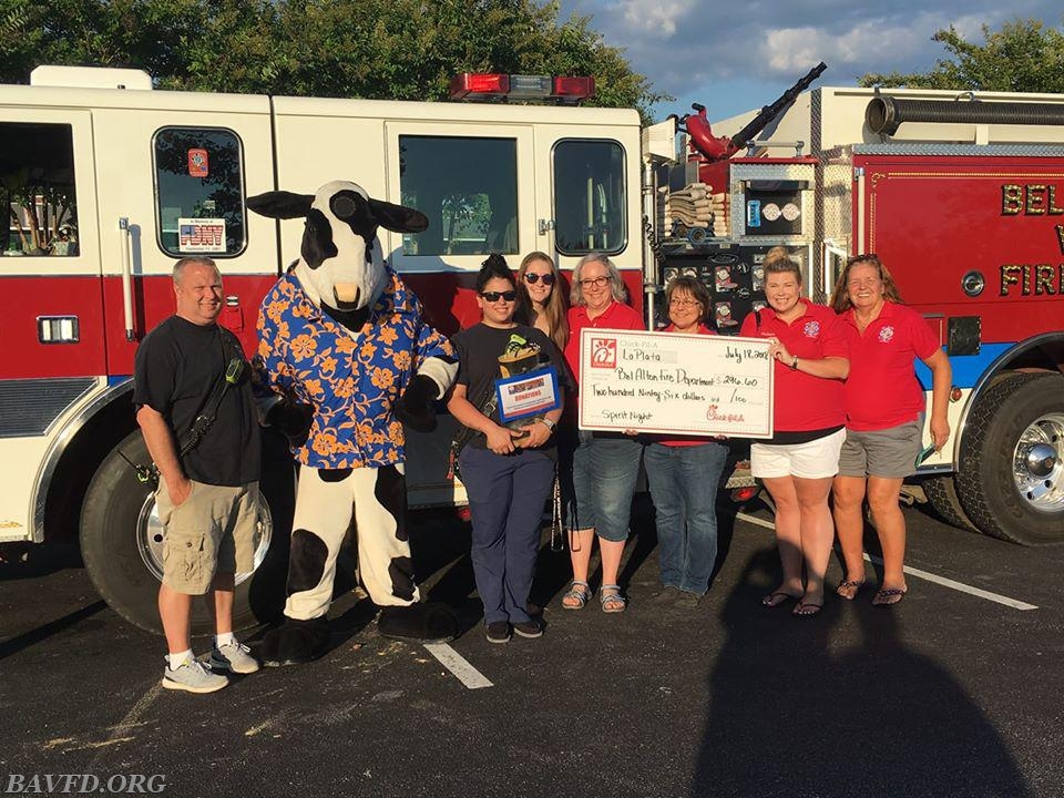 Thanks ! - Bel Alton Volunteer Fire Department
