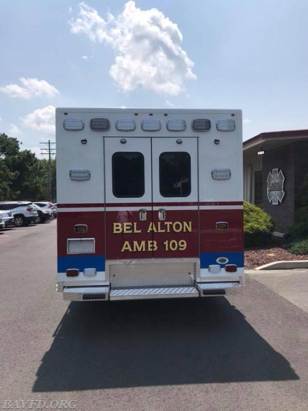 Ambulance 109 - Bel Alton Volunteer Fire Department