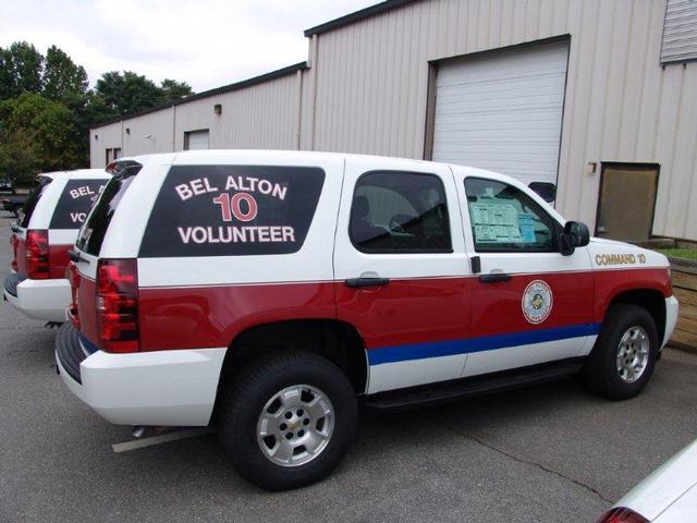 Update on command vehicles - Bel Alton Volunteer Fire Department